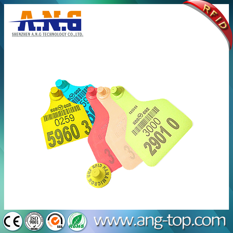 UHF RFID Animal visual Ear Tags accurate trace back information ...